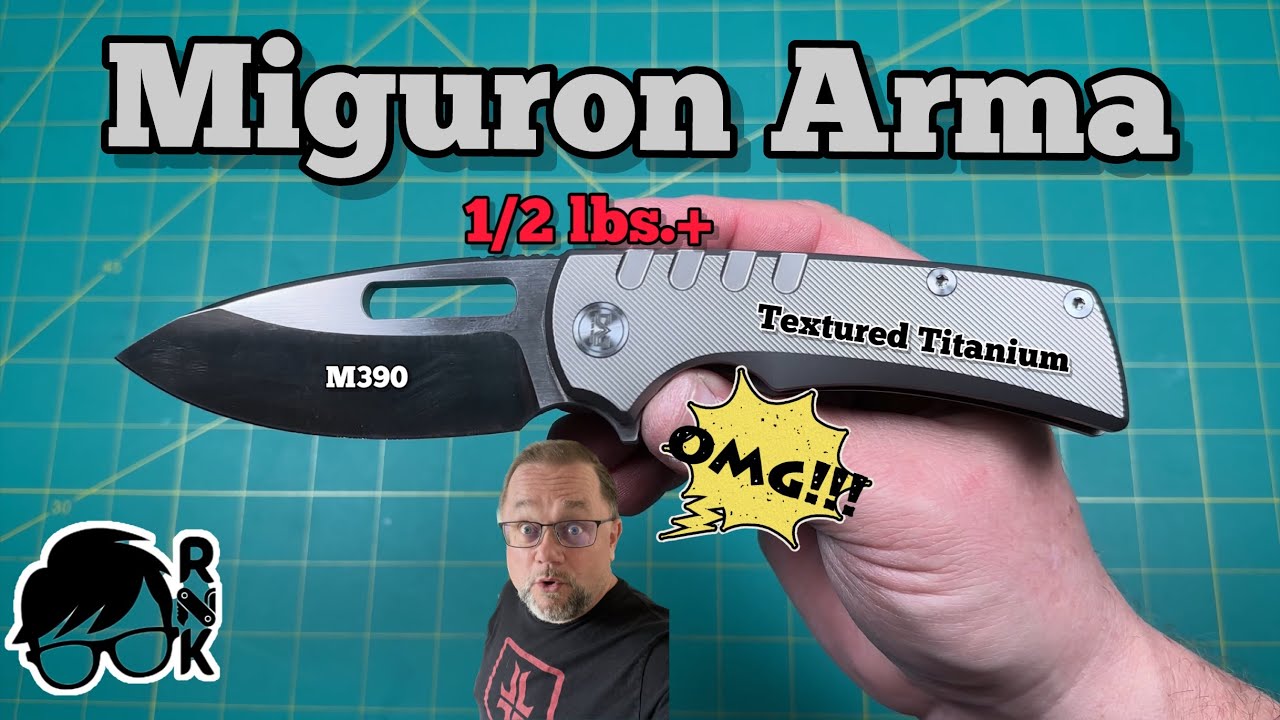 Unboxing an Miguron Arma knife… is it the overbuilt mammoth design that ...