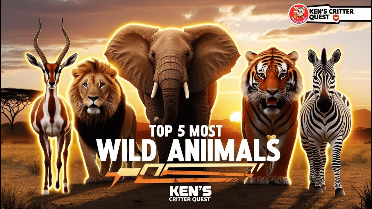 Top 5 Most BEAUTIFUL Wild Animals in the World: Antelope, Elephant ...