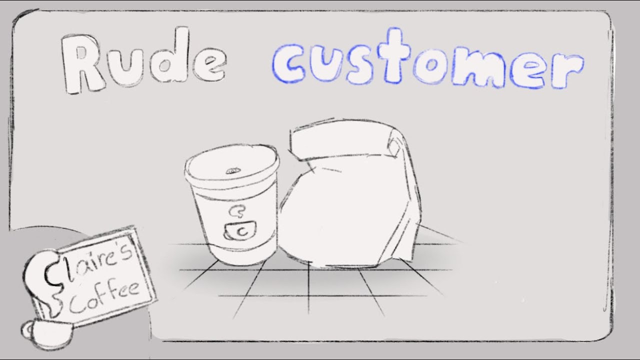 Rude Costumer | Short Animation - YouTube
