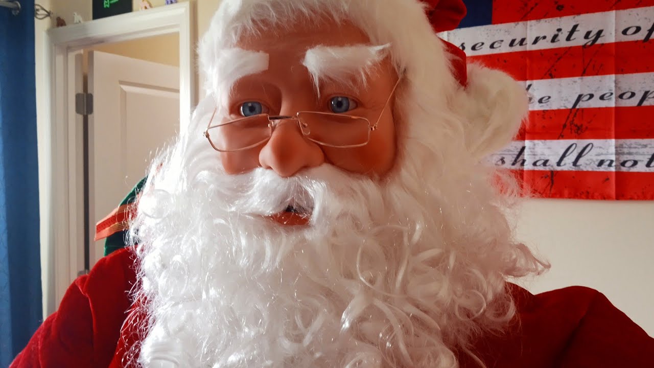 Life Size Singing Santa