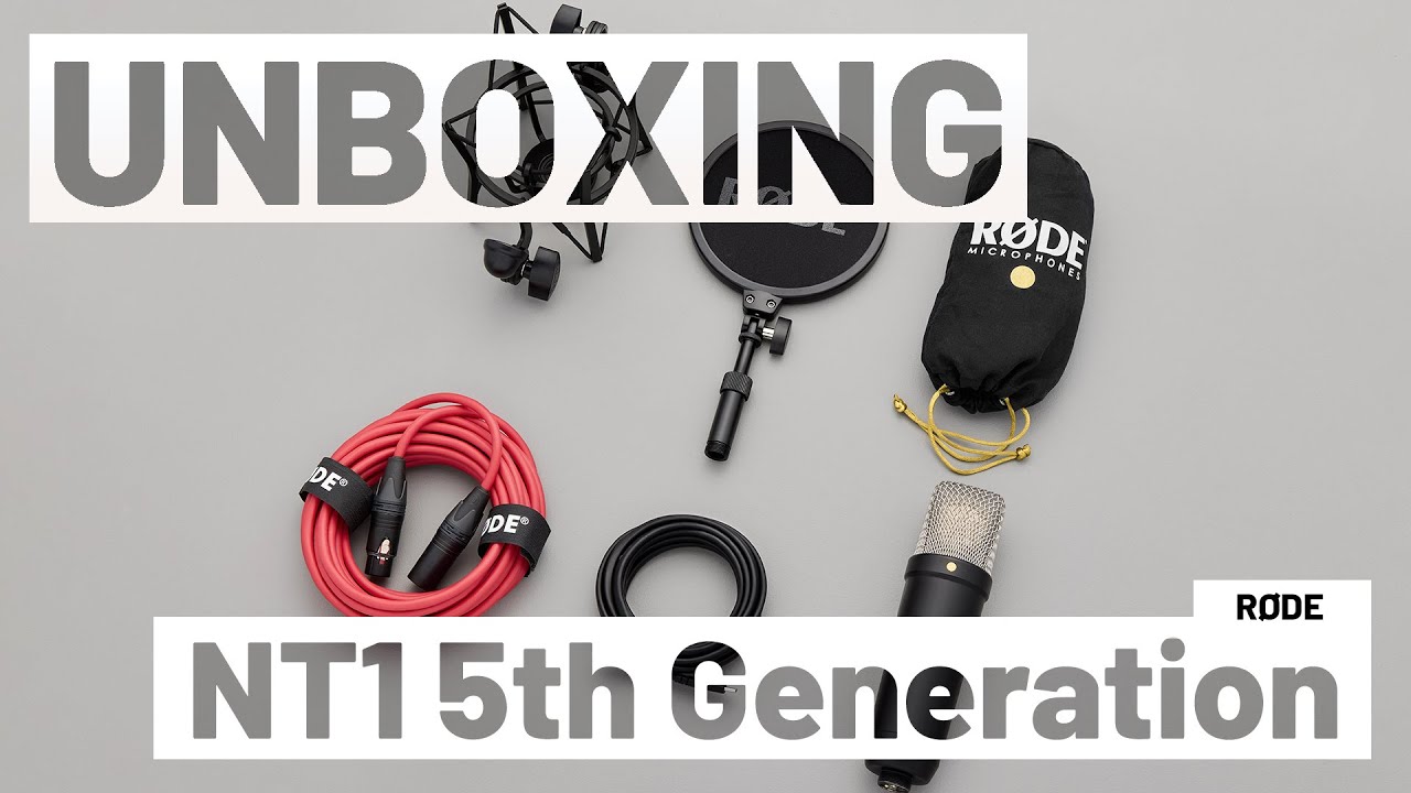 [UNBOXING] RØDE NT1 5th Generation - YouTube