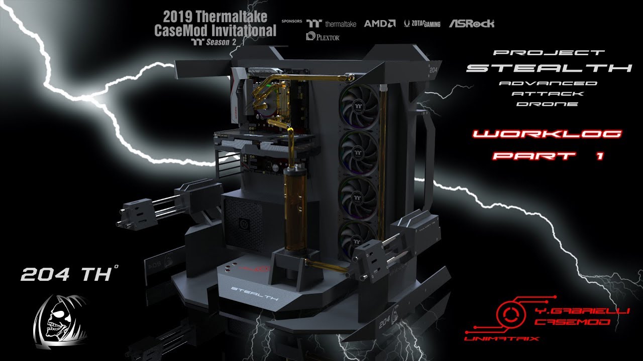 Project "Stealth" Advanced Attack Drone.Video worklog part 1. - YouTube