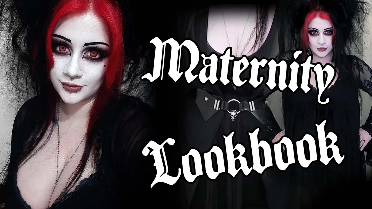 Goth Maternity Lookbook! | Black Friday - YouTube