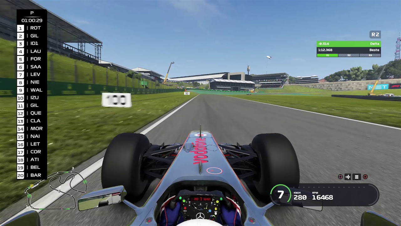 F1 SimHub TV Tower Test #1 - YouTube