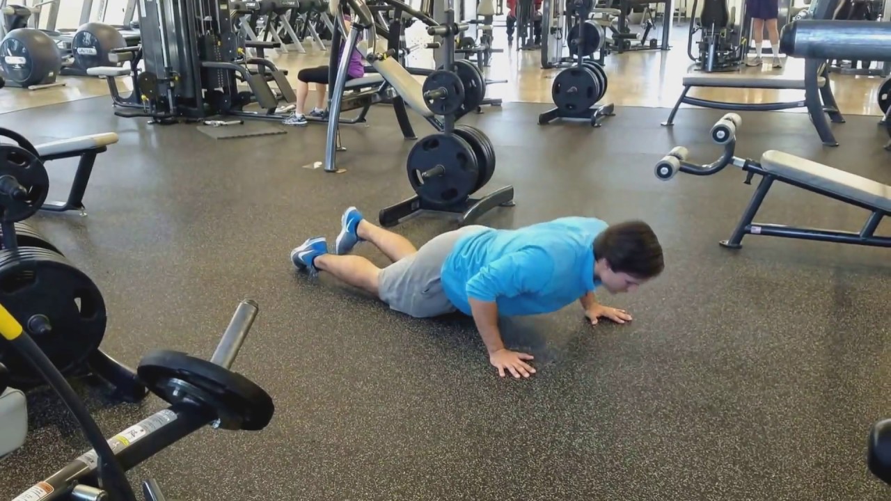 Modified Push-ups - YouTube