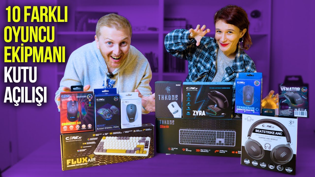 10 Farklı Oyuncu Ürününü Kutusundan Çıkardık! - Claw’s & Throne Kutu ...