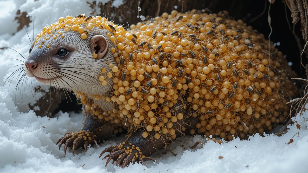 Fox Covered in Millions of Worms and Parasites Saved by Heroic Rescue ...