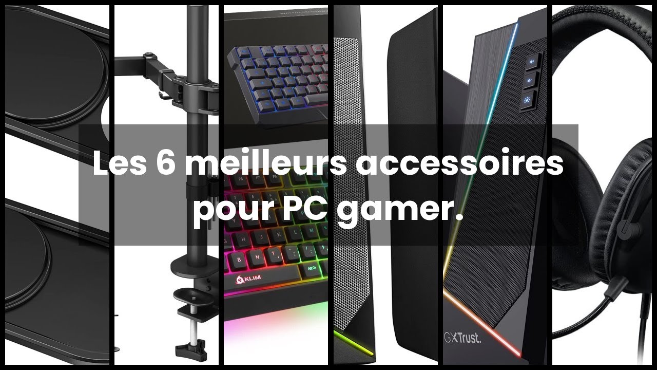 Accessoire pc gamer: Les 6 meilleurs accessoires pour PC gamer. - YouTube