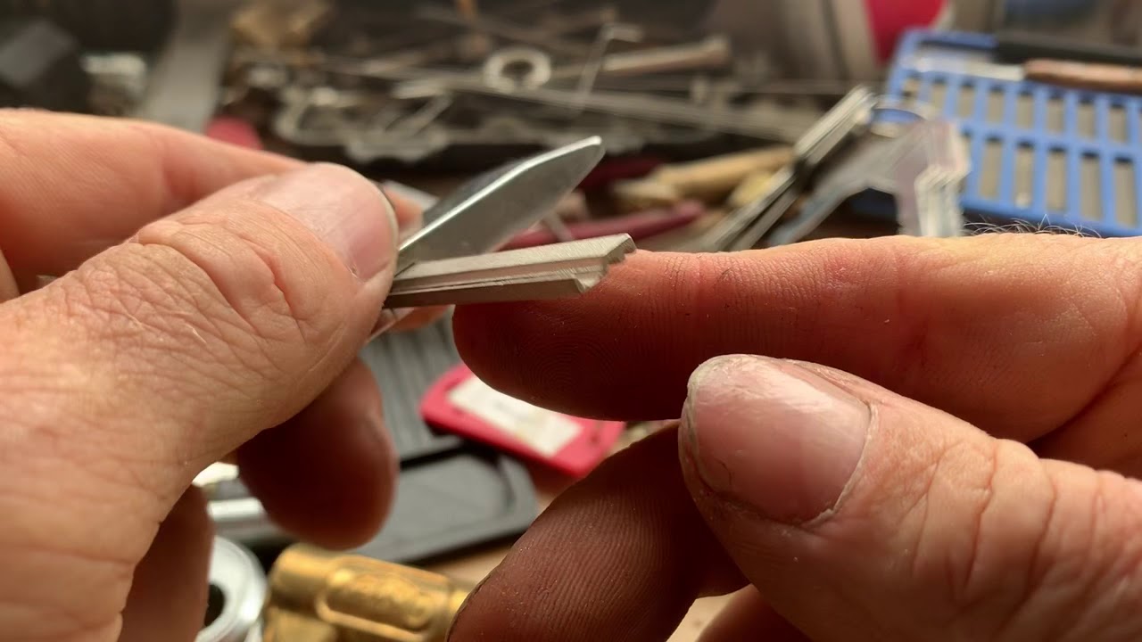 (107) Banggood foil impressioning tool for dimple locks. - YouTube