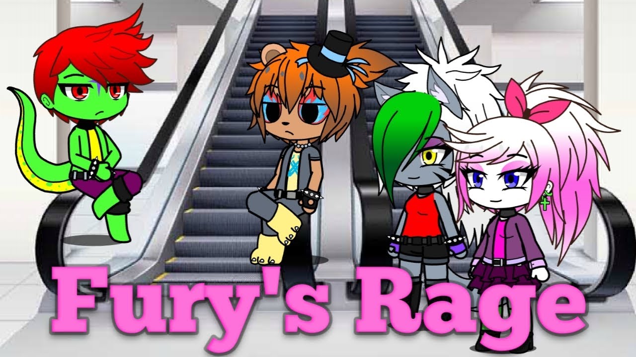 Glamrock freddy x Roxanne Wolf #9: Fury's rage - YouTube