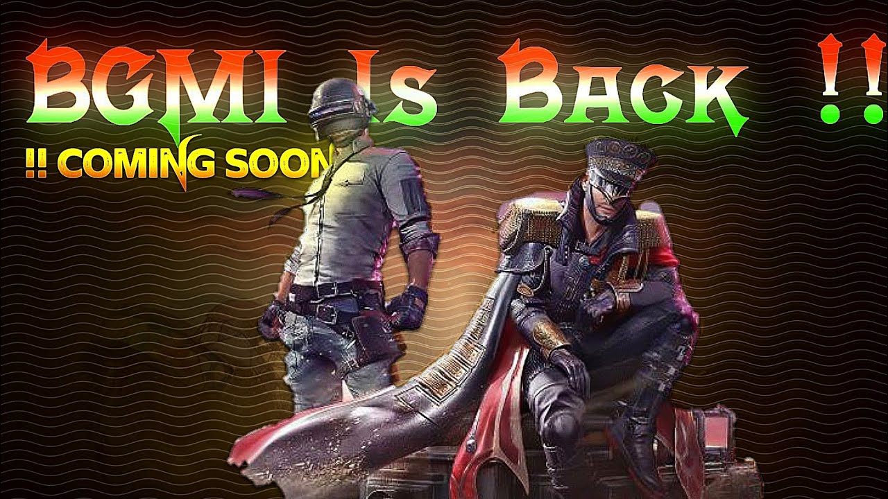 BGMI Is Back !! BGMI Back Edit !! #bgmi #bgmiedit #unban - YouTube