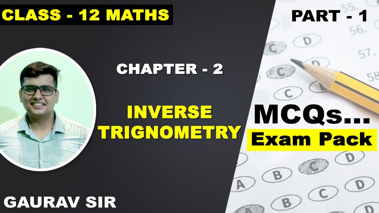 Practice Questions for Boards | Class 12 MCQ Term 1 | Inverse ...
