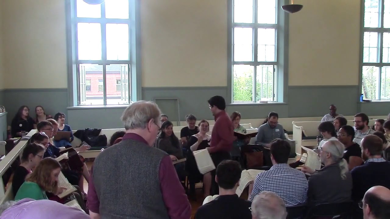 Sacred Harp 299 New Jerusalem - RI All Day Singing, 2019 - YouTube