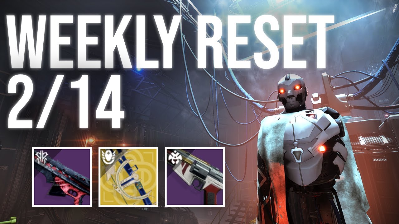 Destiny 2: Weekly Reset breakdown for 2/14 (Seasonal Event, Mayhem, 2x ...