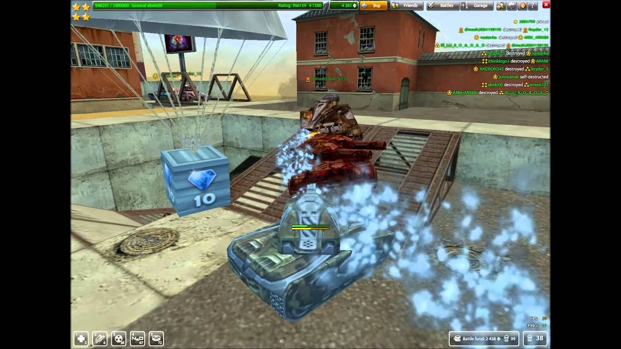 Tanki Online Hornet M3 /Firebird M2 - YouTube