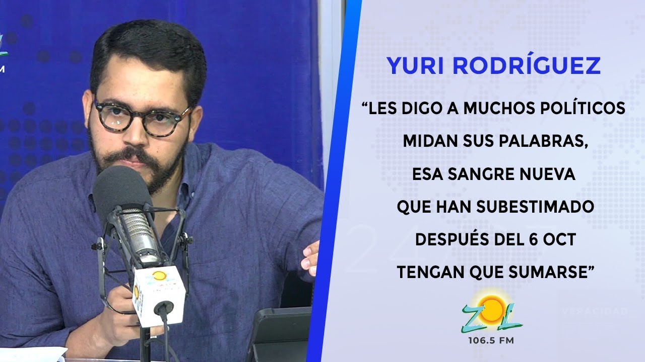 Yuri Rodríguez "A muchos políticos les digo midan sus palabras" - YouTube