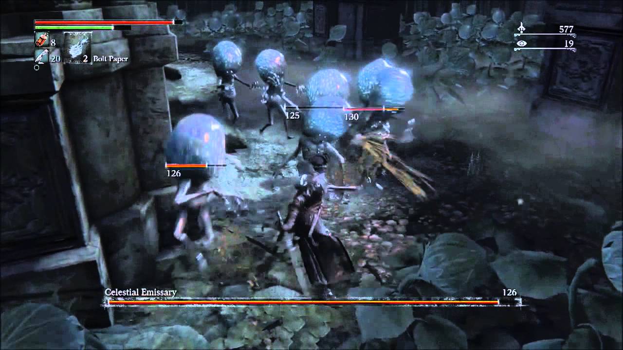 Bloodborne - Celestial Emissary boss trophy - YouTube