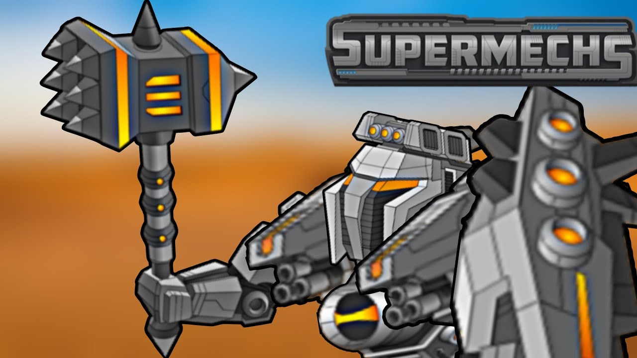 Testing out the War Hammer! - Super Mechs - YouTube