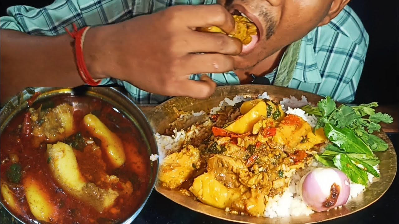 Eating massive amount of food and pork meat || Northeast mukbang ...