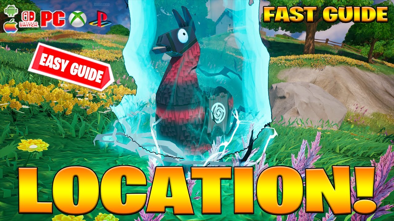 Where to find ALL Cursed Llama Location in Fortnite! (How to Get Cursed ...