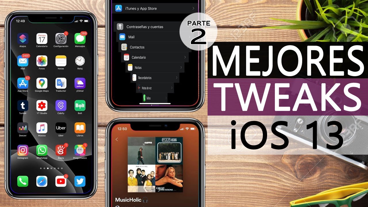 TOP 10 MEJORES TWEAKS PARA IOS 12 - 13 | NO. 2 - YouTube