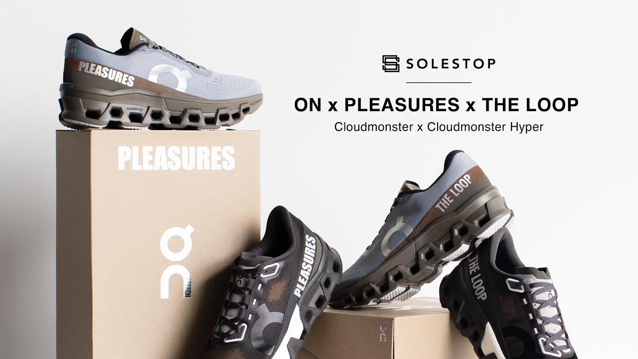 Solestop | ON x PLEASURE x THE LOOP Cloudmonster & Cloudmonster Hyper #ON #Pleasures # ...