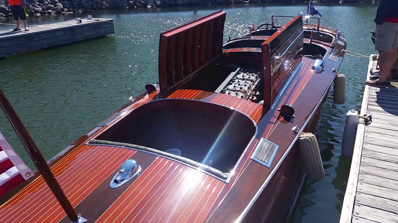 1929 Hacker Craft- Dolphin - YouTube