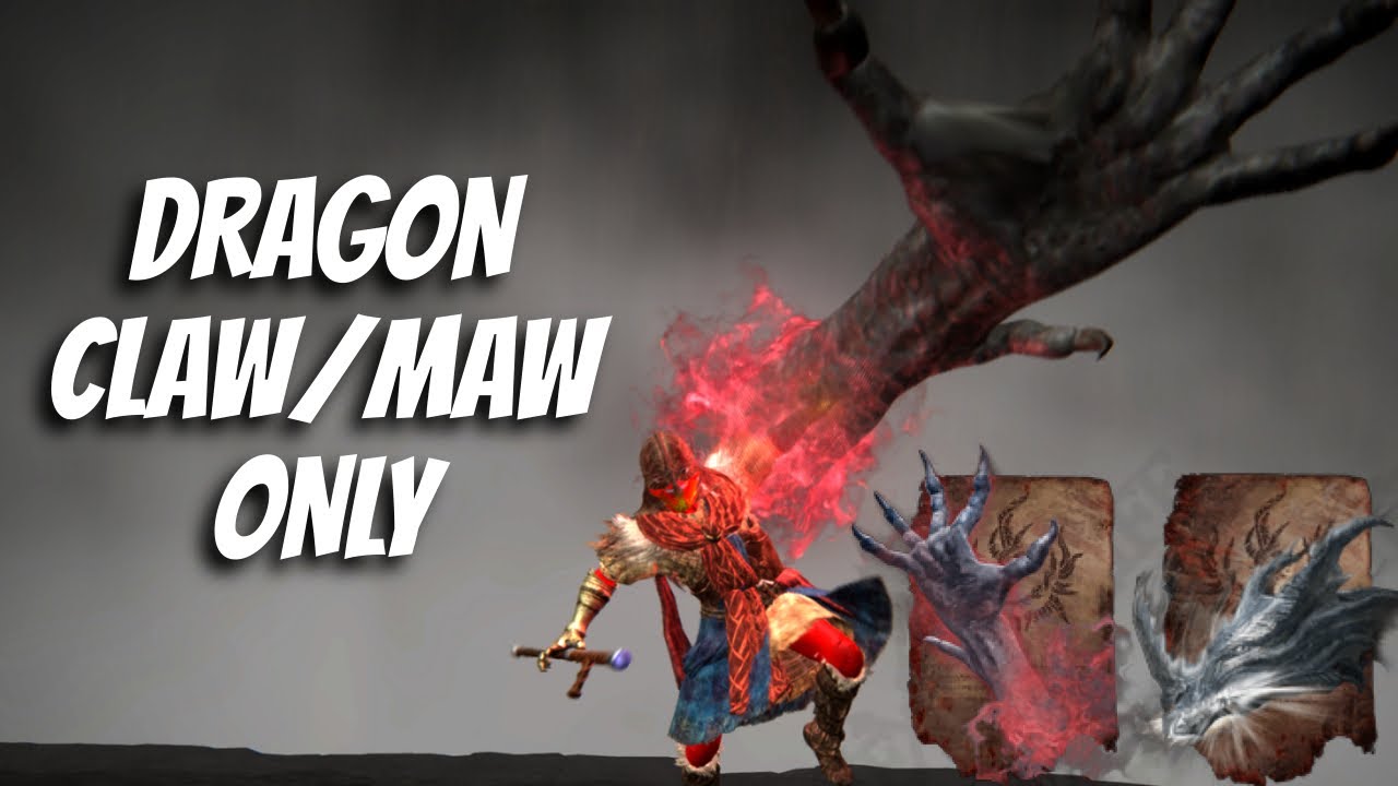 Can I Beat Elden Ring Only Using Dragonclaw and Dragonmaw? Youwy VOD ...