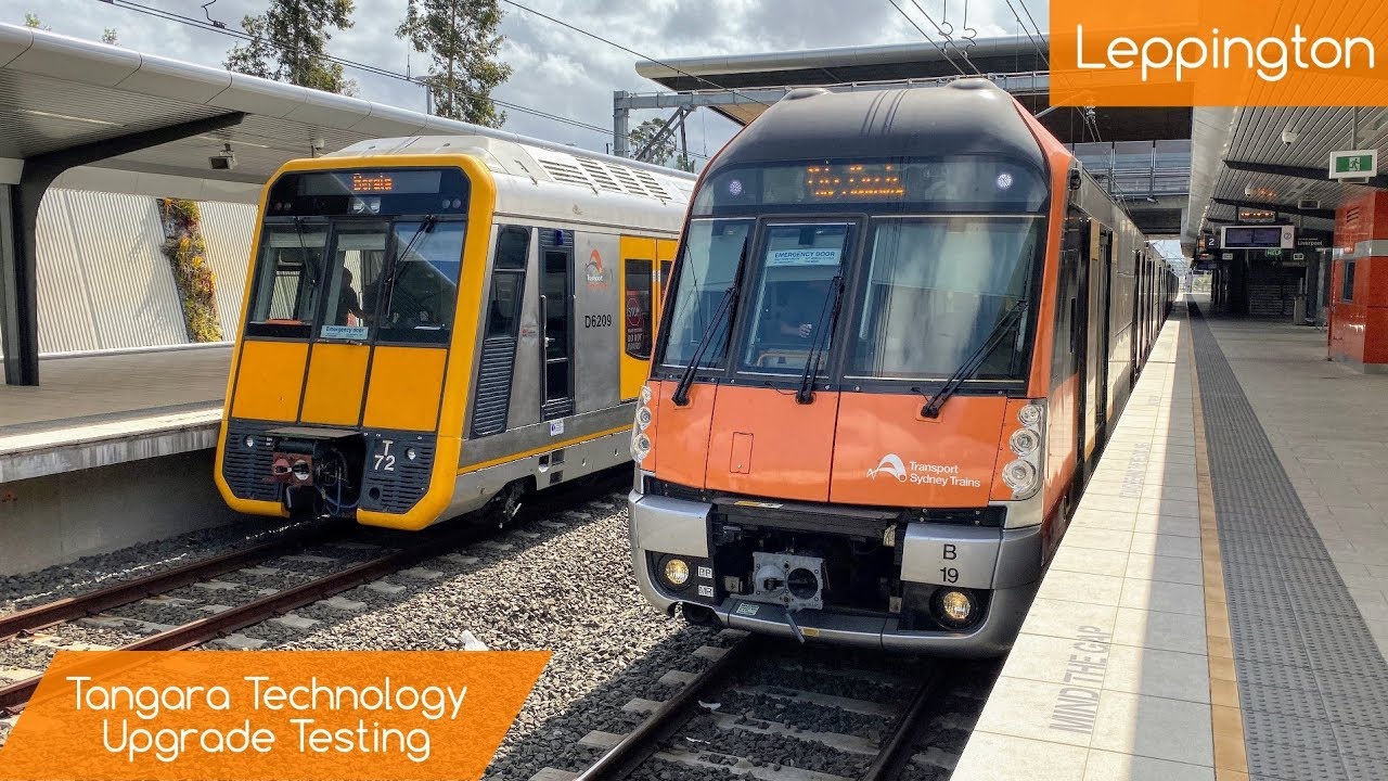 Sydney Trains Vlog 1637: Leppington & Tangara Technology Upgrade ...