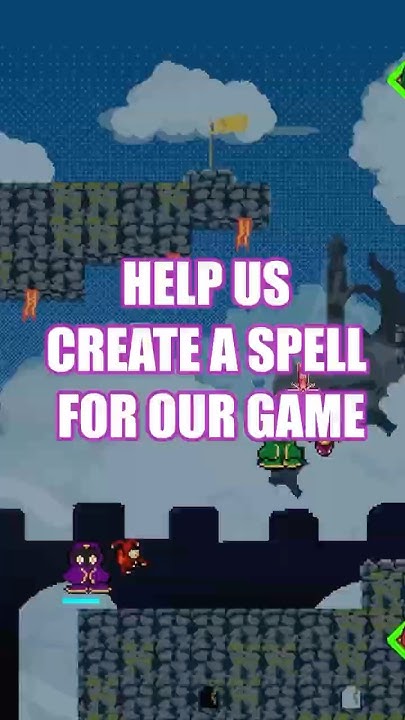 Help us create a new spell for Spellcasters! | Devlog 5 #shorts #gaming #indiegame #pixelart ...