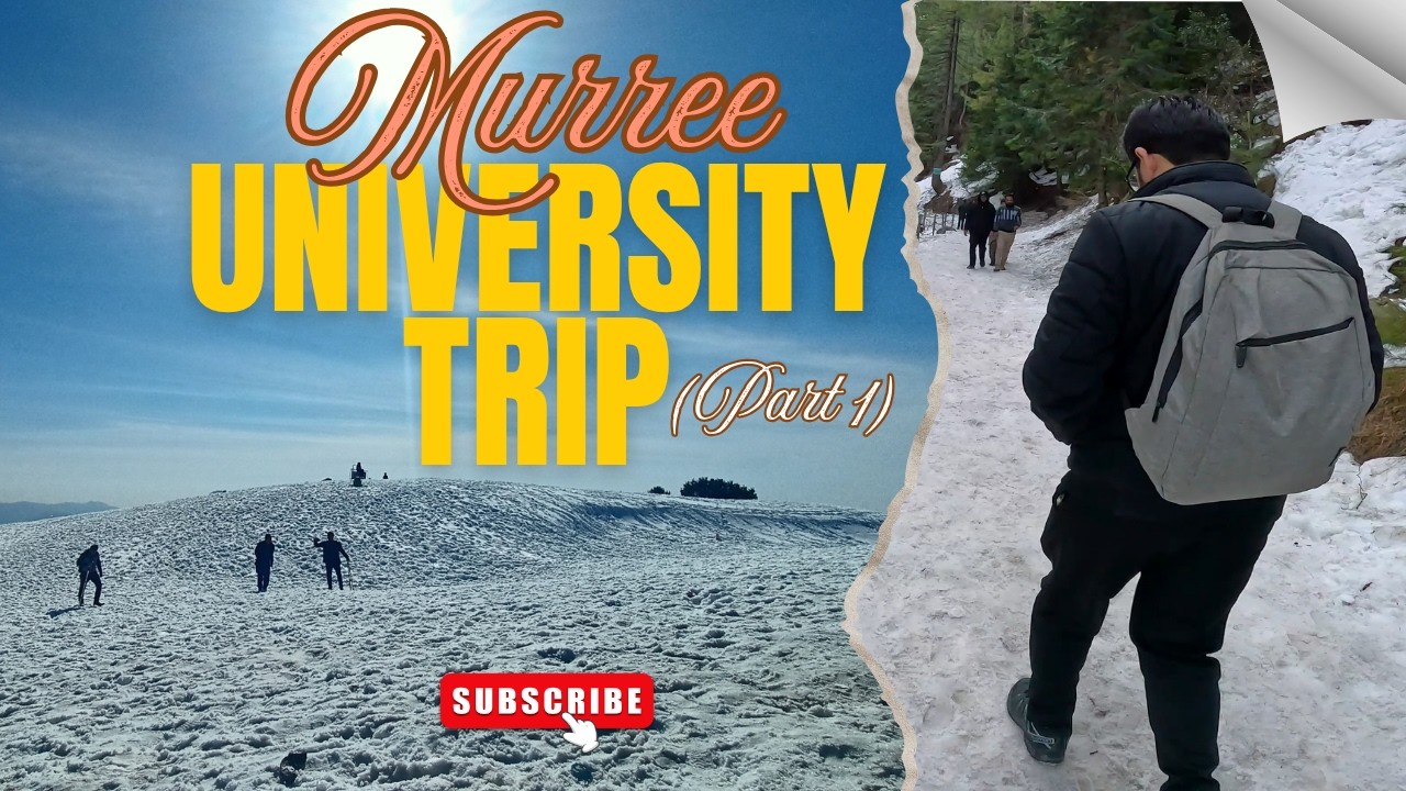 University Trip to Pipeline Track Murree | Islamabad to Murree Road ...