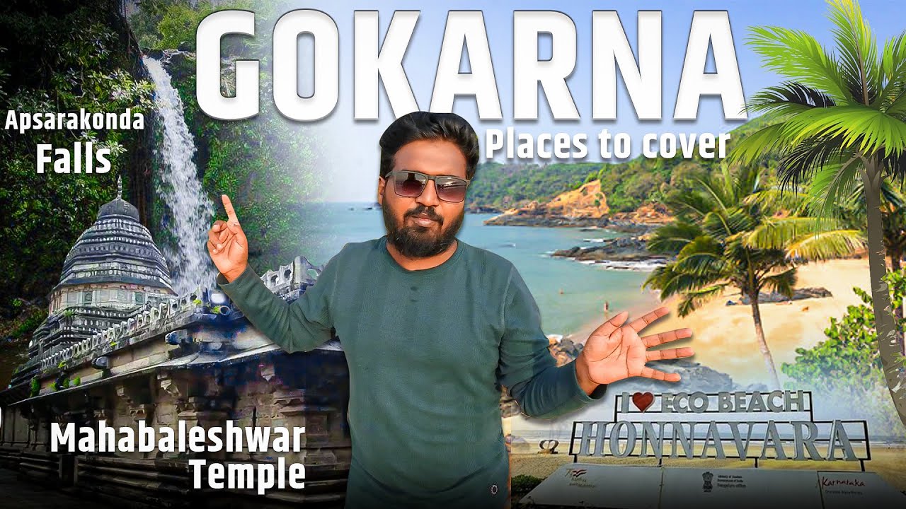 Mahabaleshwar Temple Gokarna | Eco Beach | Apsarakonda Falls | Gokarna ...