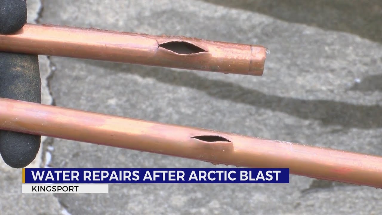 Area plumbers see surge in calls after arctic blast - YouTube