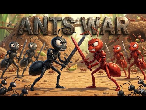 The Last Ant War 🐜 | Rise of the Black Colony (Cinematic AI Full Film)