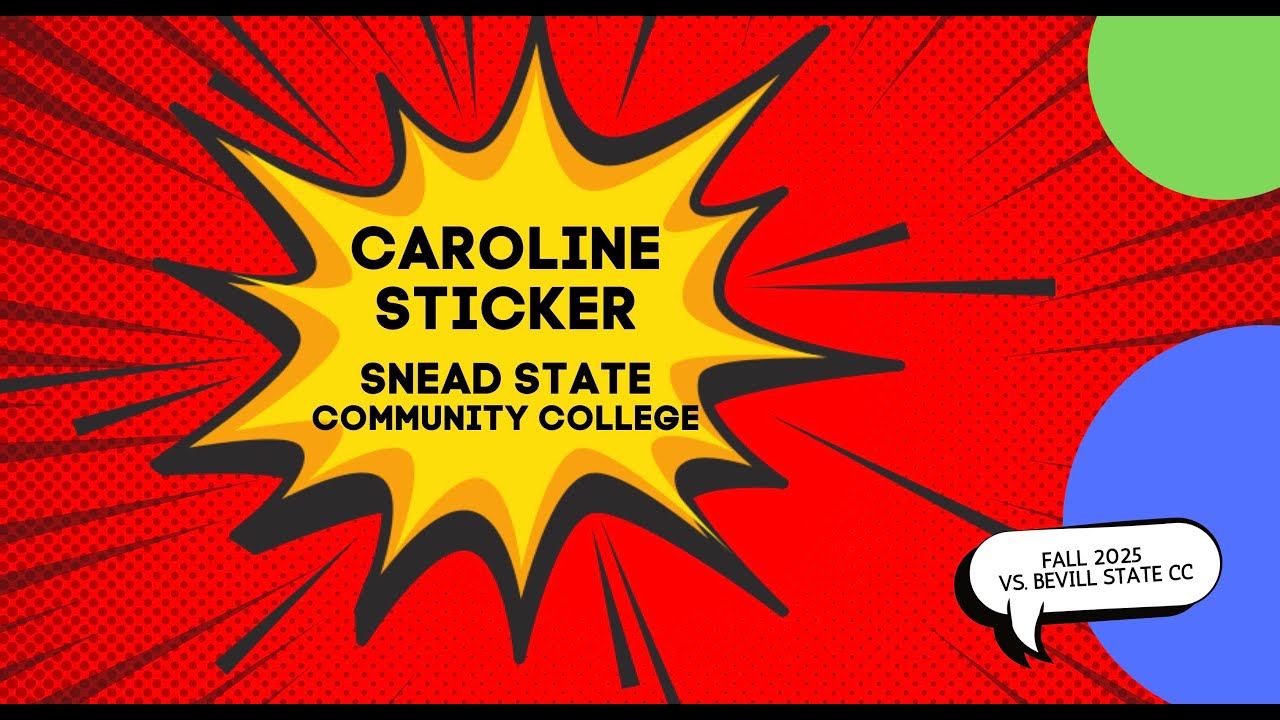 Caroline Sticker: Snead vs Bevill 2025 - YouTube