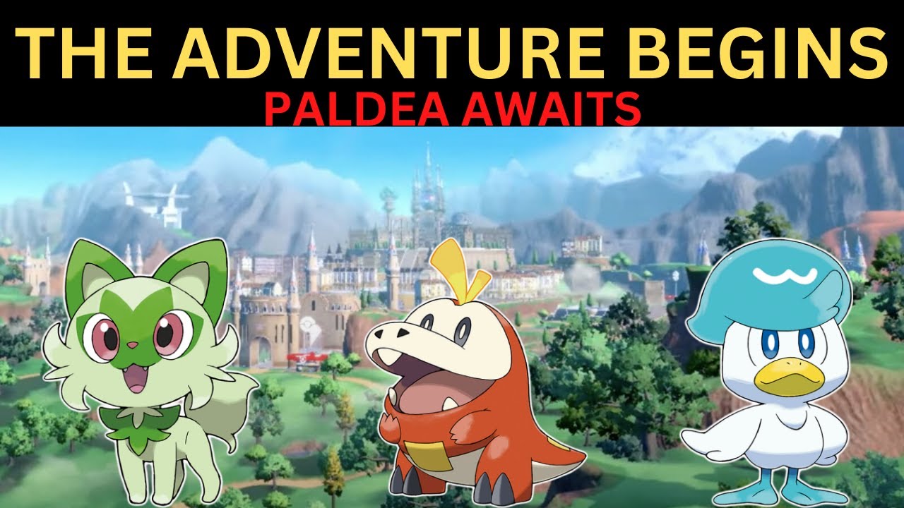 Are You Ready for the PALDEA REGION? - YouTube