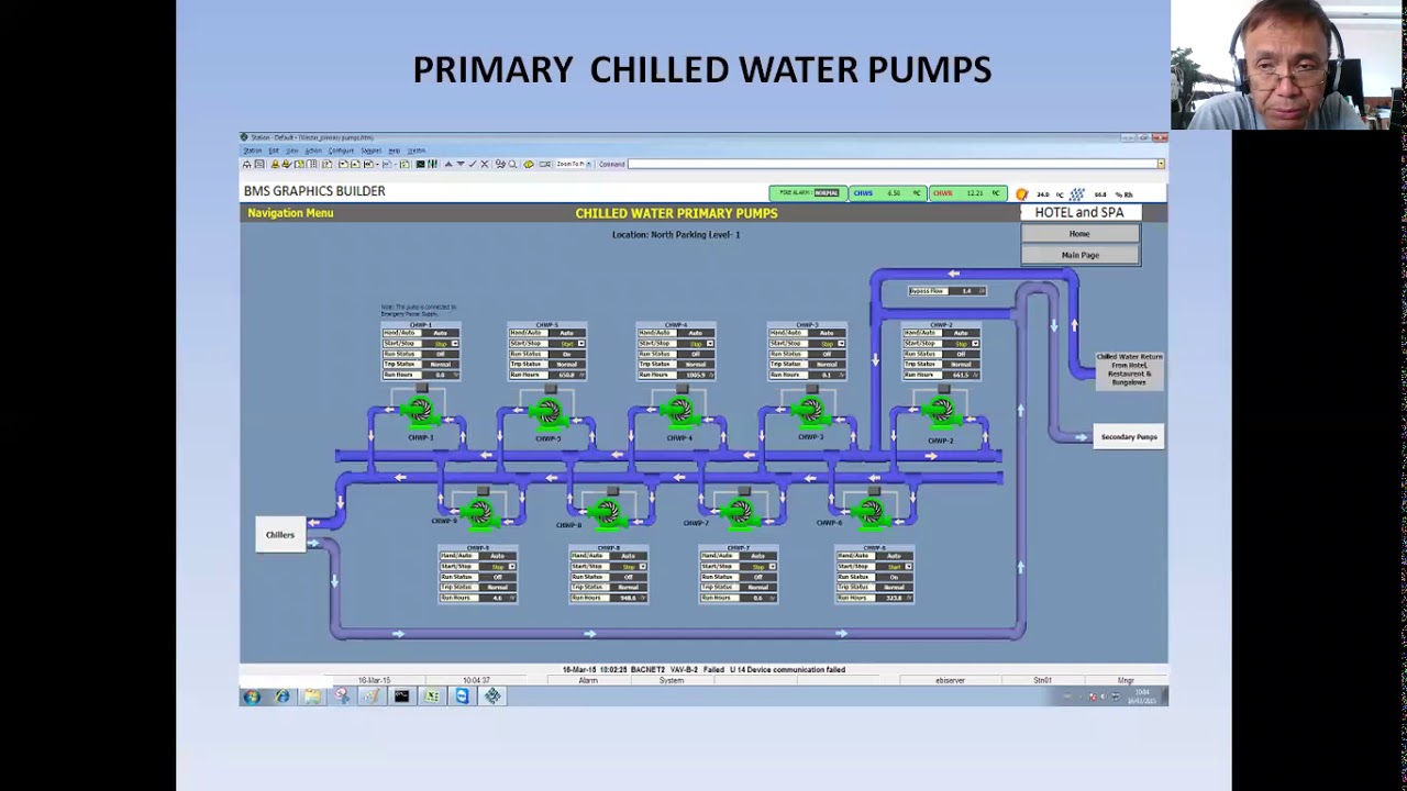 How to become a BMS Engineer part (54 Chilled Water Primary Pumps ...