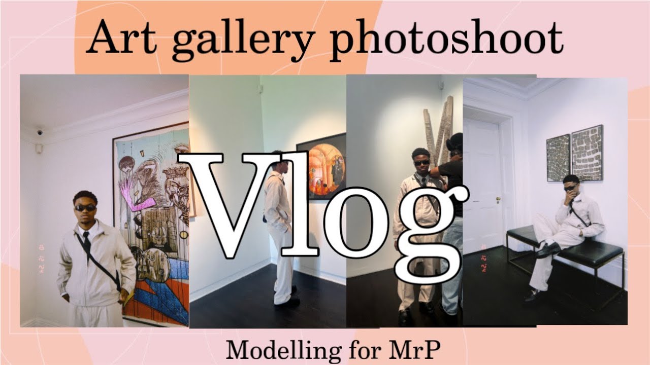 Modelling / Art gallery photoshoot ||vloggg 🤣💕 - YouTube