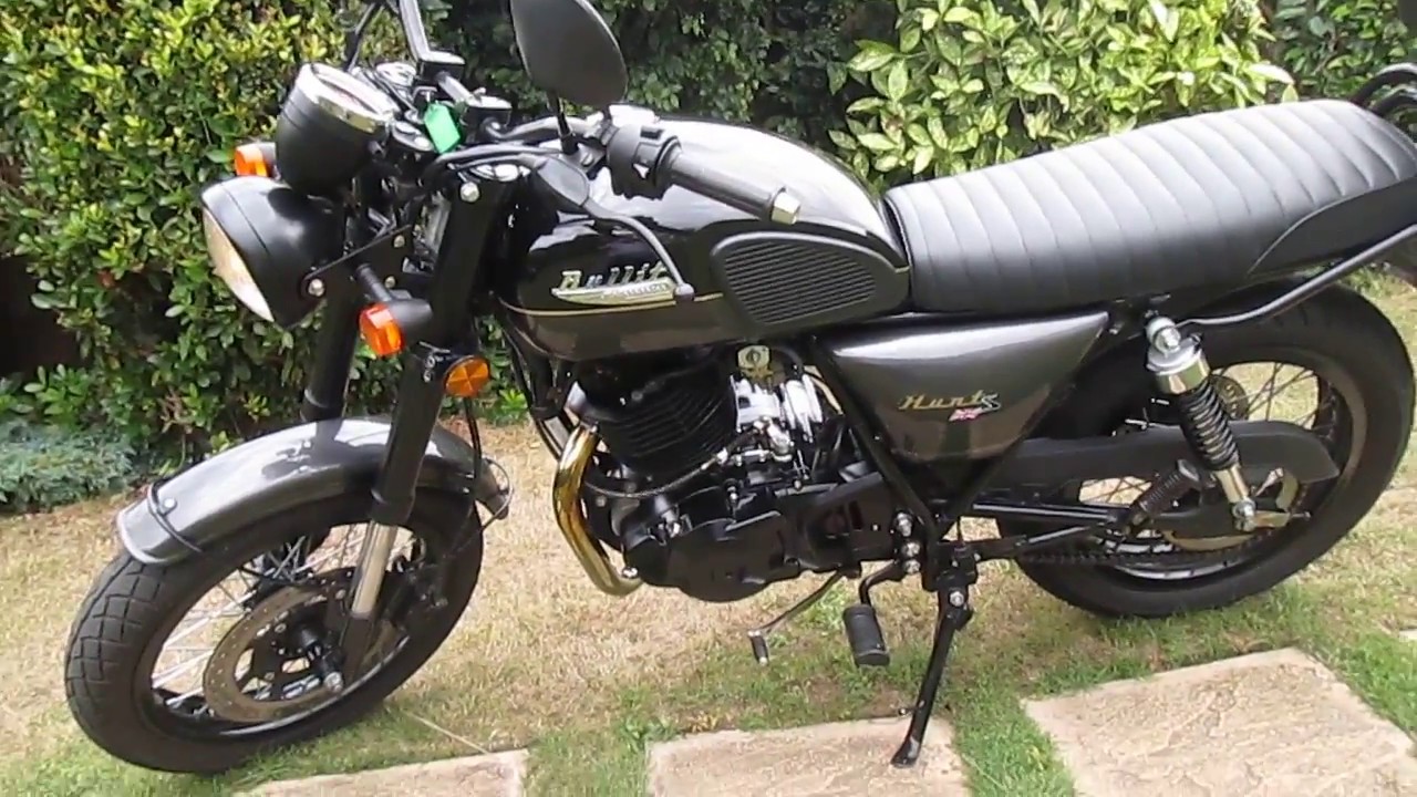 BULLIT HUNT/250S. 2016 REG. WALK ROUND WITH ENGINE RUNNING - YouTube