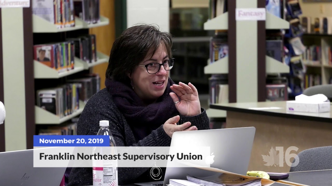 Franklin Northeast Supervisory Union | 11-20-19 - YouTube