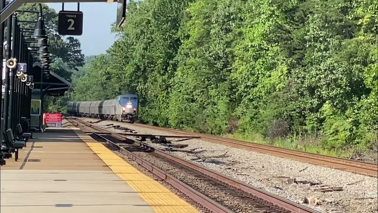 Amtrak PO 80 northbound at Lorton - YouTube