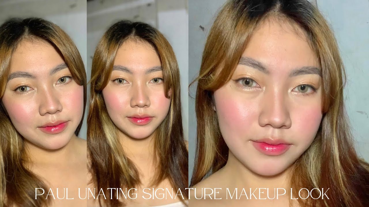 Trying the Paul Unating Signature Makeup Look | Rica Hertiz ♡ - YouTube