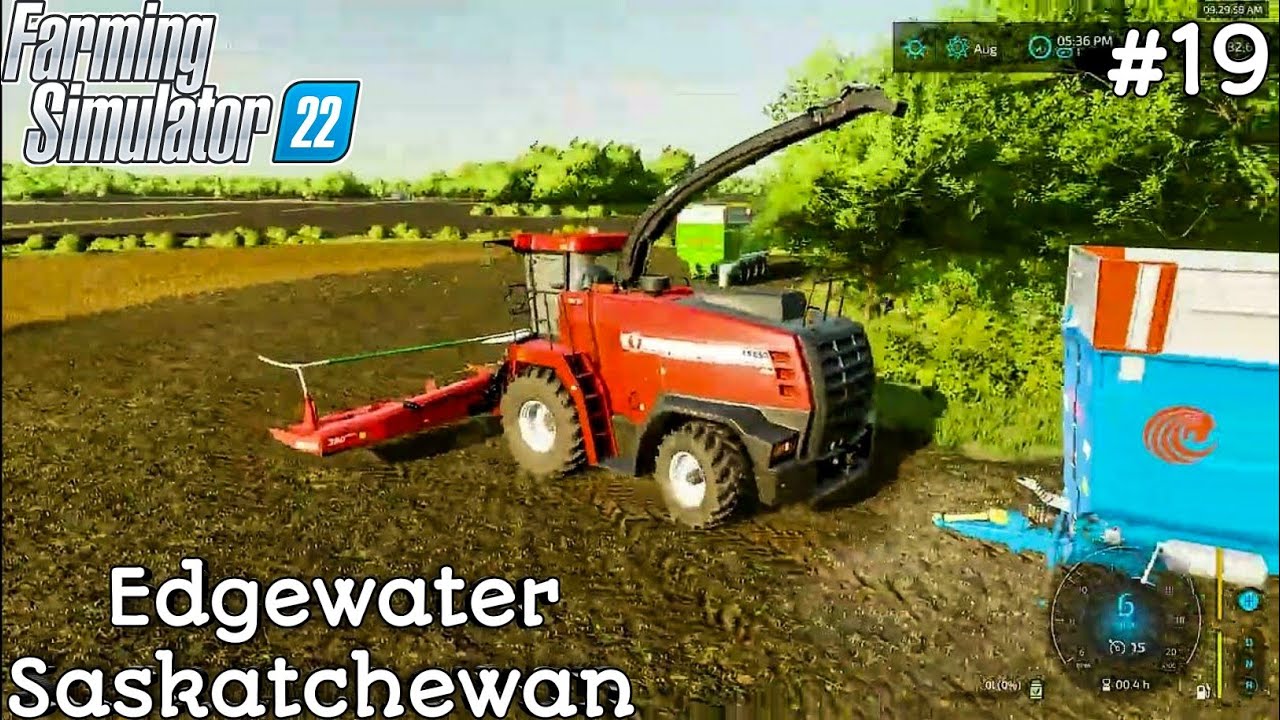 Plowing Filed | New Crop Forage Harvesting | Edgewater Saskatchewan ...
