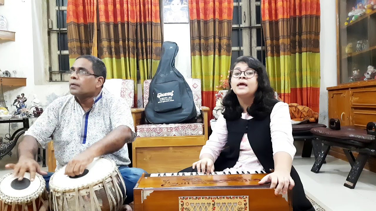 Polash Dhaka Kokil Daka / Desher Gaan / Cover : Medha Hossain and Tabla ...