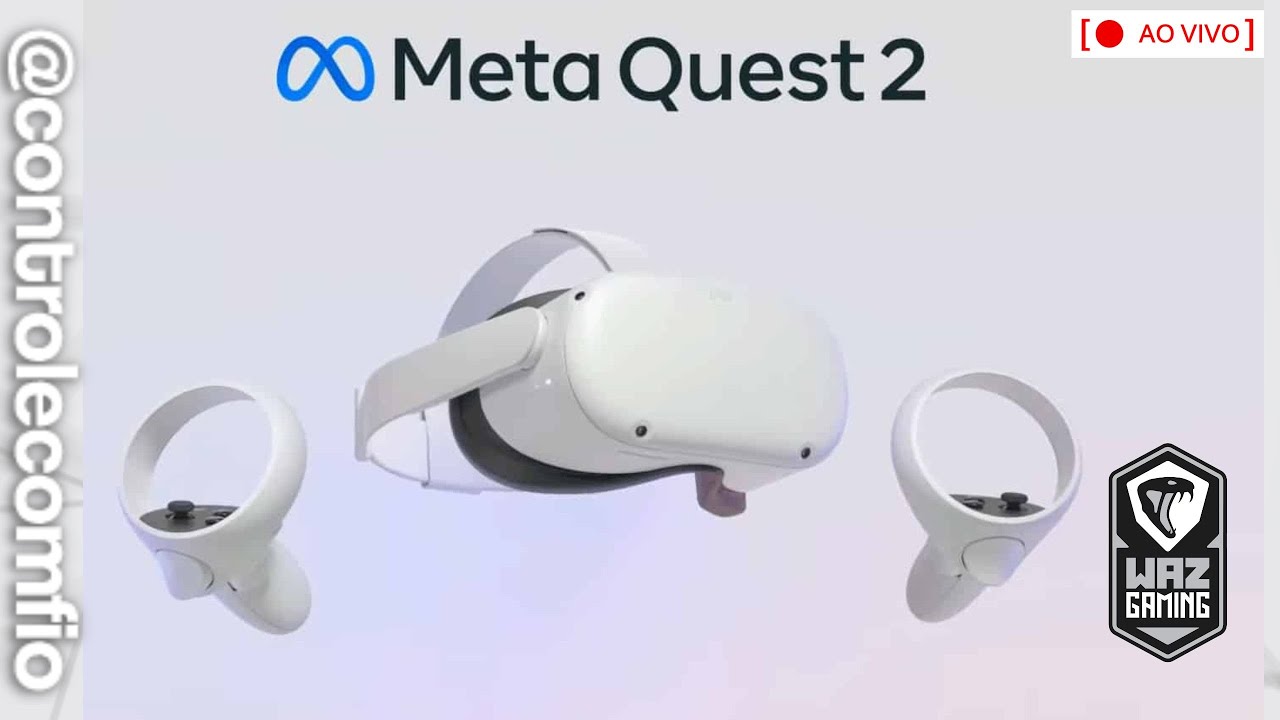 Peguei um Meta Quest 2, teste em LIVE e aprendendo a usar EP1 | # ...