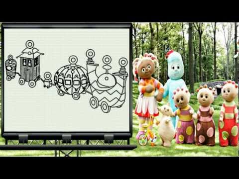 Ninky Nonk - In the Night Garden... - How to Draw Ninky Nonk The train - Video