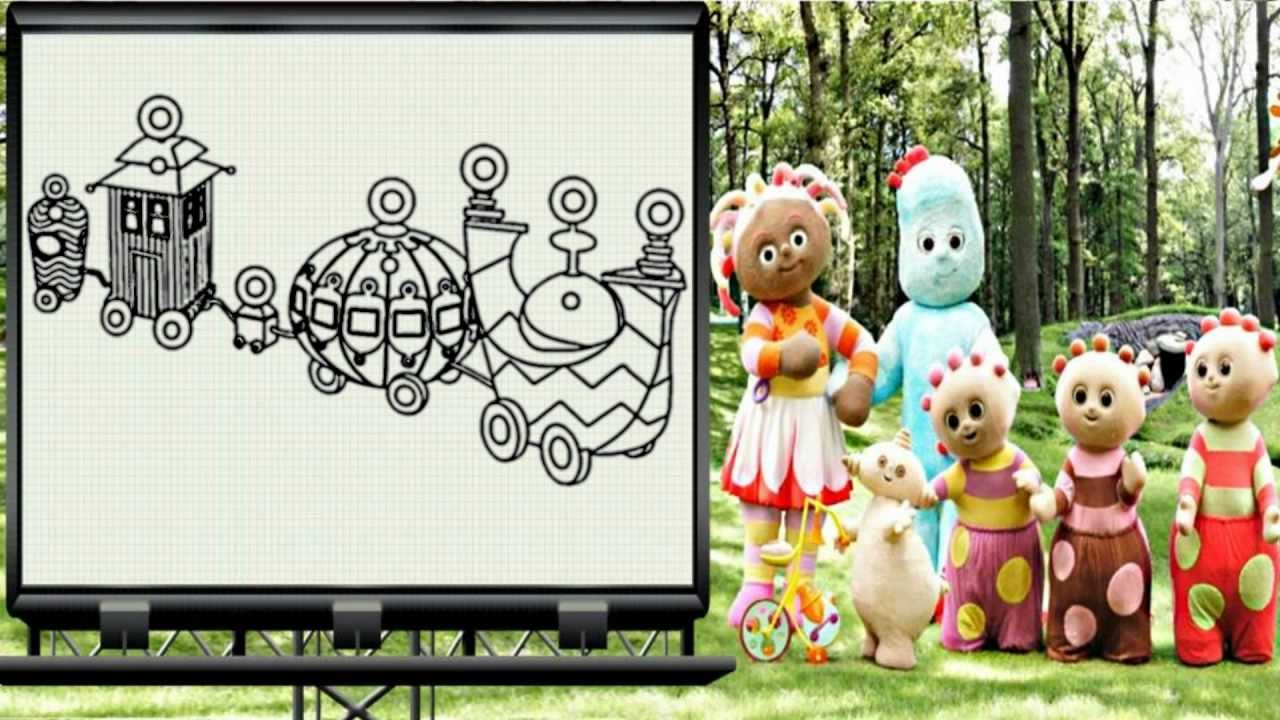Ninky Nonk - In the Night Garden... - How to Draw Ninky Nonk The train ...