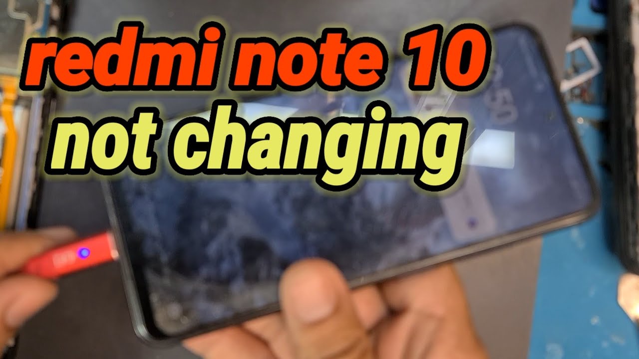 redmi note 10 disassembly charge solution - YouTube