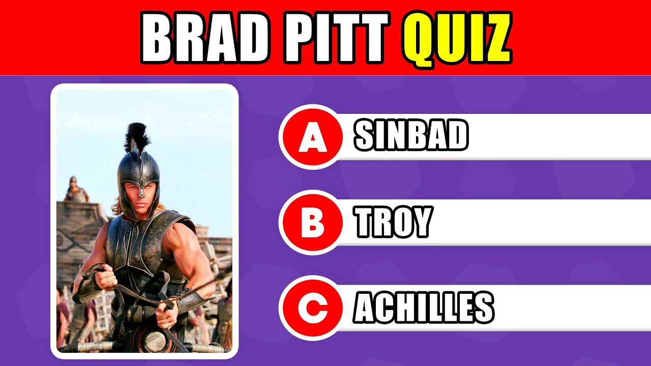 🎬 The Ultimate Brad Pitt Quiz – PROVE You’re a Real Fan! 🌟 - YouTube