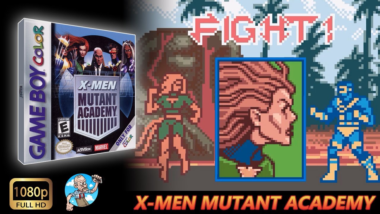 HD - X-Men Mutant Academy - Game Boy Color - Phoenix Wins - Longplay ...
